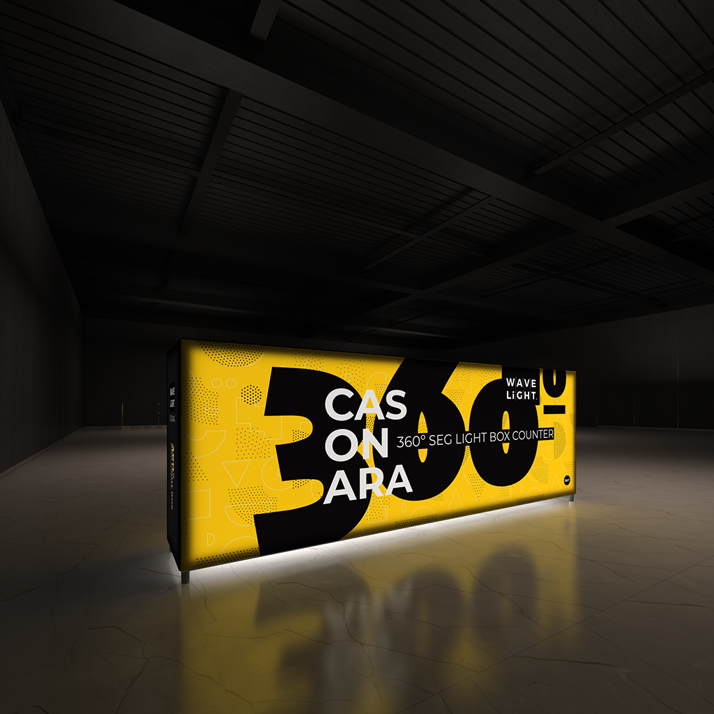 WaveLight® Casonara Light Box Counters – BrandStand UK